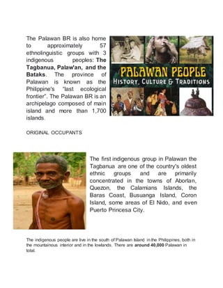 PALAWAN.docx | South America Travel | Travel Locations