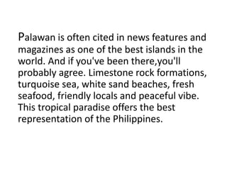 Palawan (1) | PPTX