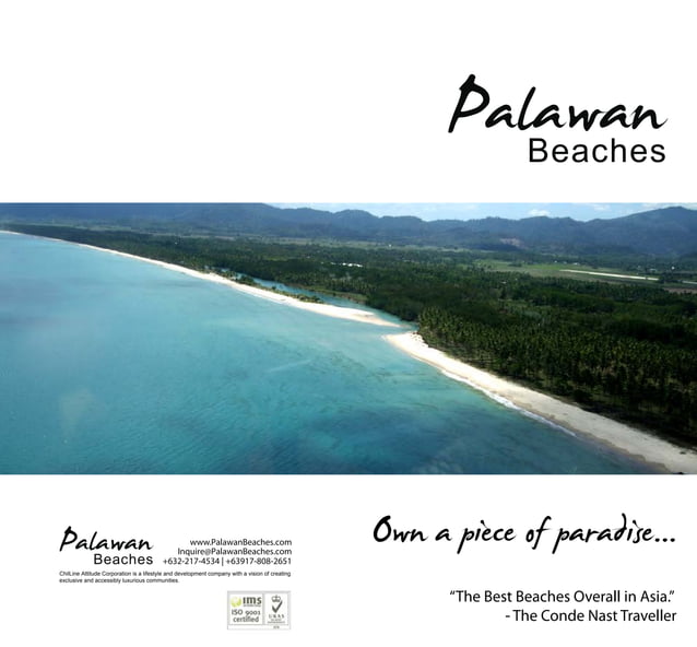 Palawan Beaches Brochure | PPT