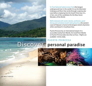Palawan Beaches Brochure | PPT