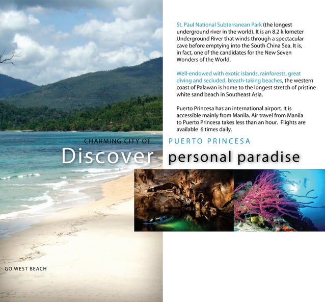 Palawan Beaches Brochure | PPT
