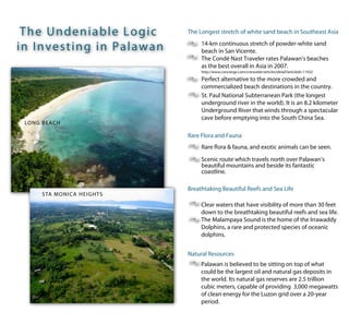 Palawan Beaches Brochure | PPT