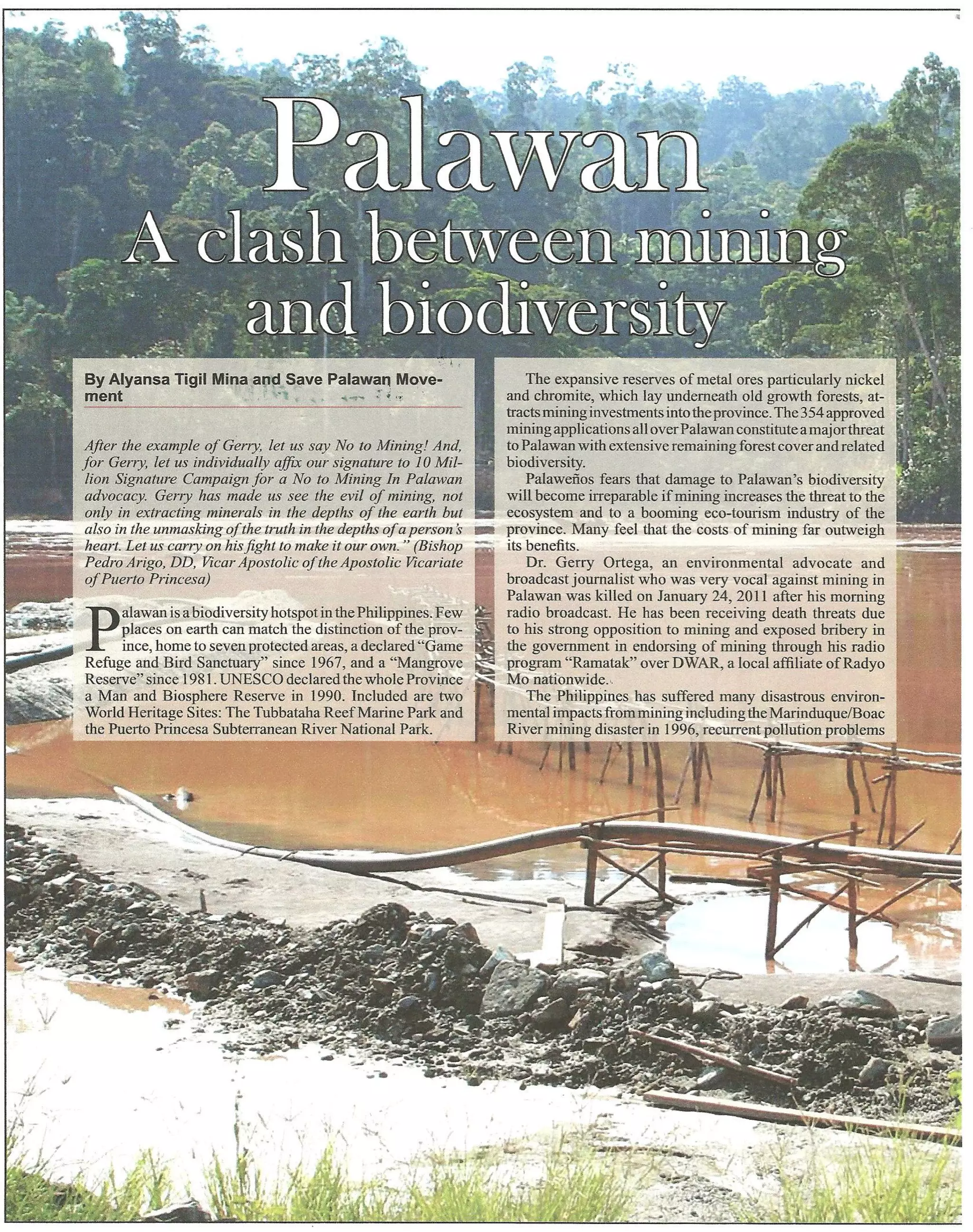 Palawan case study in Impact Magazine July 2011 | PDF