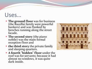 Palazzo rucellai | PPTX