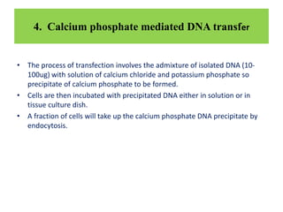Genetic engineering and Transformation methods | PPTX