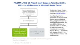 Palbociclib in Metastatic Breast Cancer | PPTX