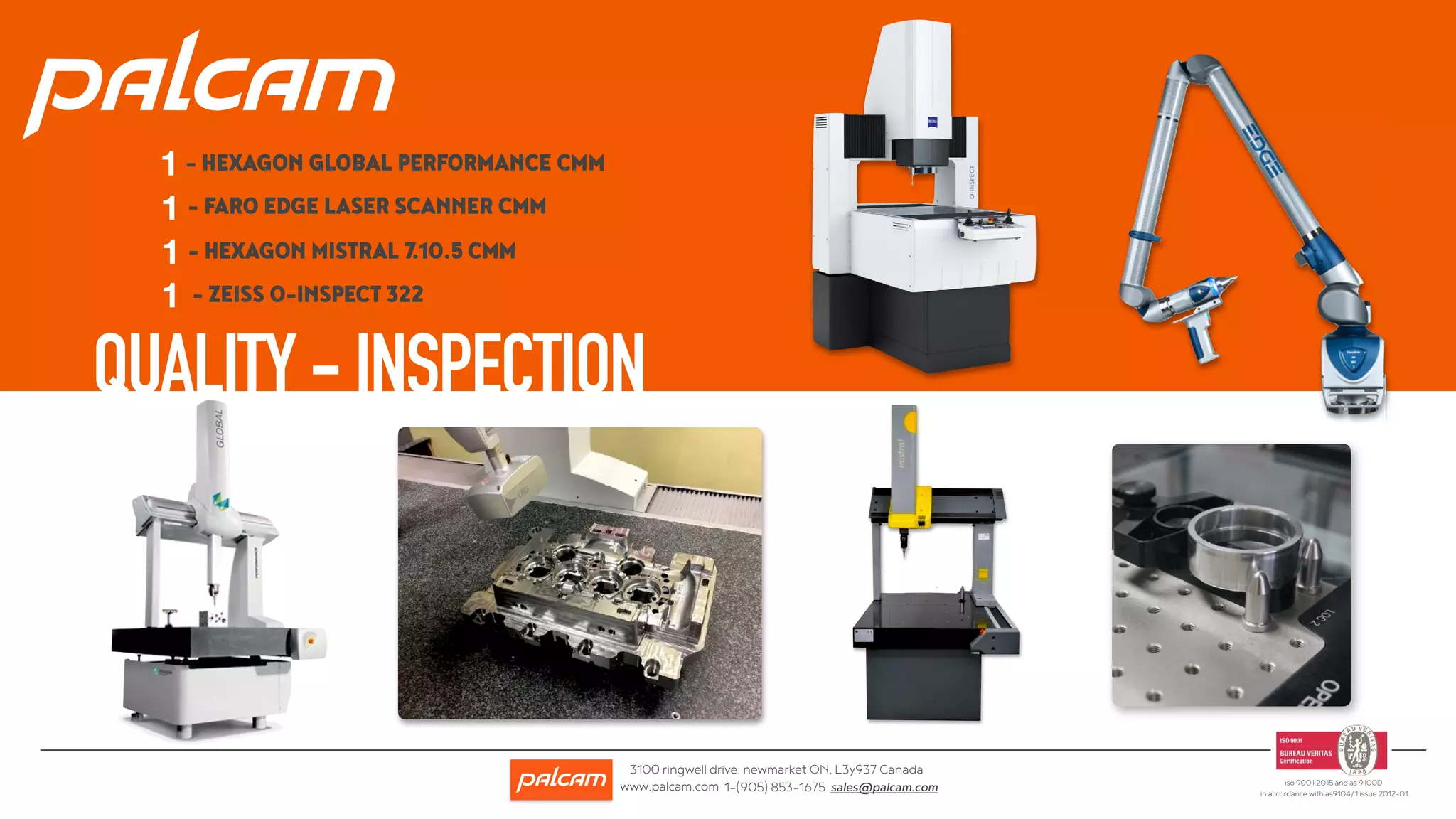 Palcam Capabilities Brochure | PDF