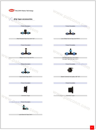 Palconn irrigation series catalog | PDF