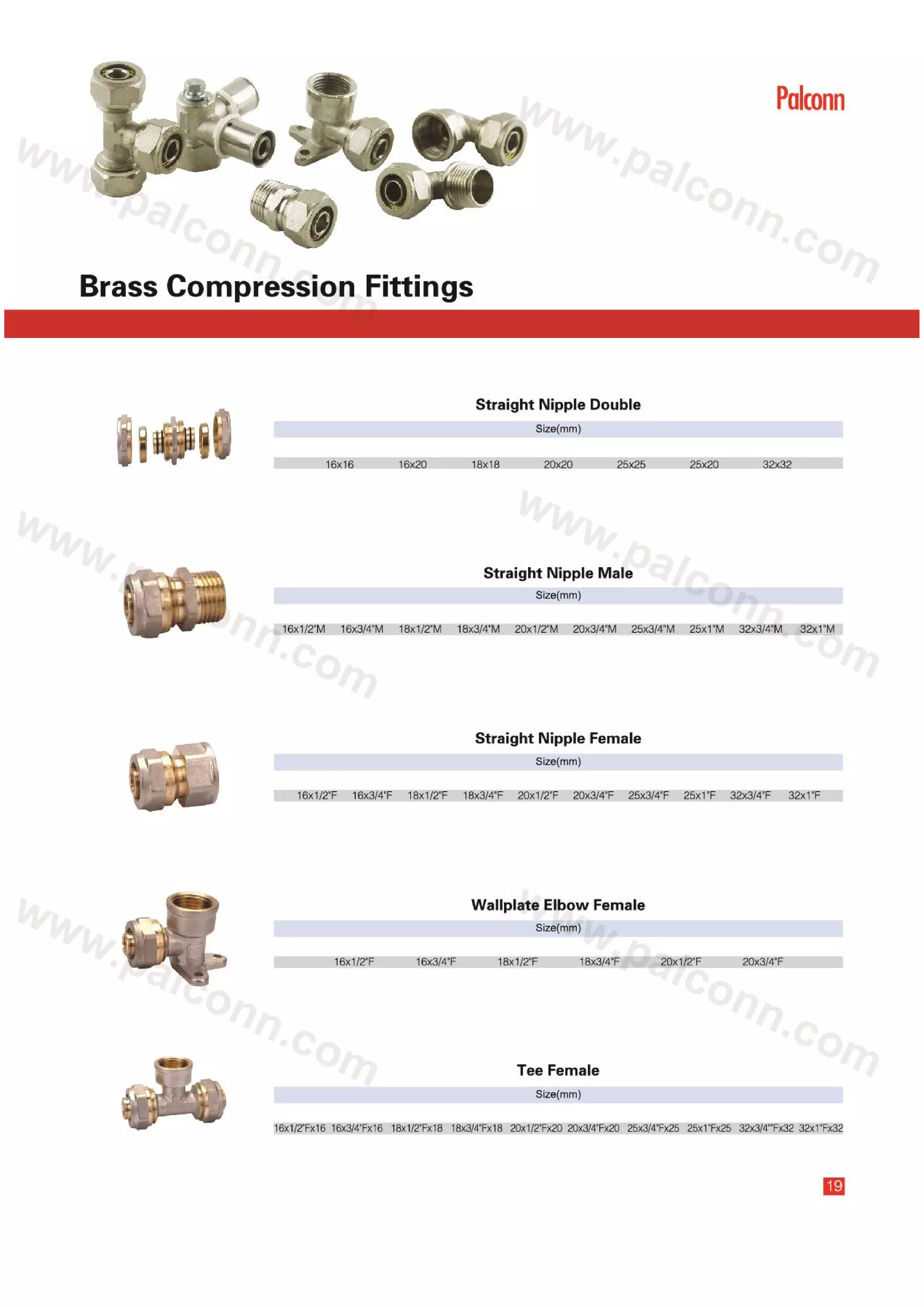 Palconn pex pipe & fittings series catalog | PDF | Chemistry | Science