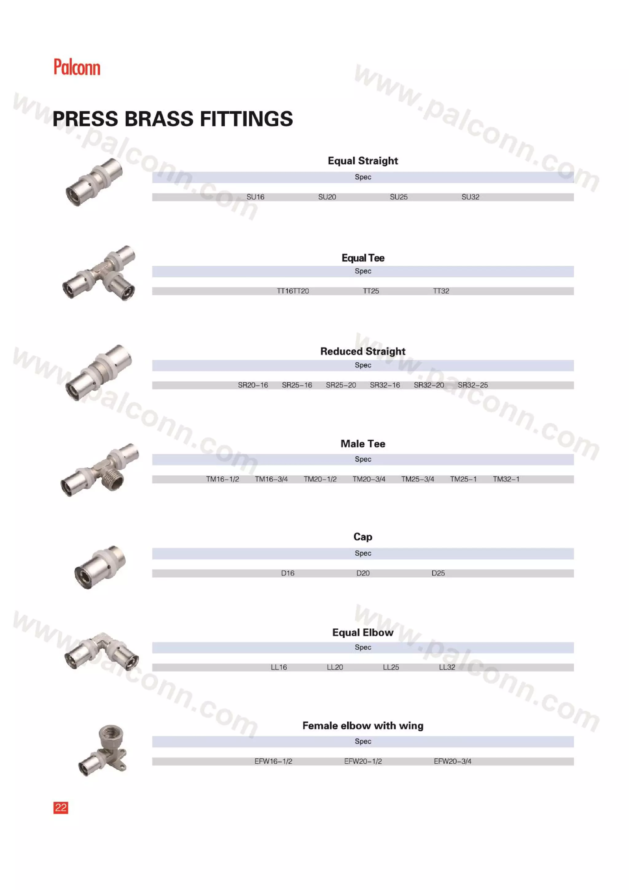 Palconn pex pipe & fittings series catalog | PDF | Chemistry | Science