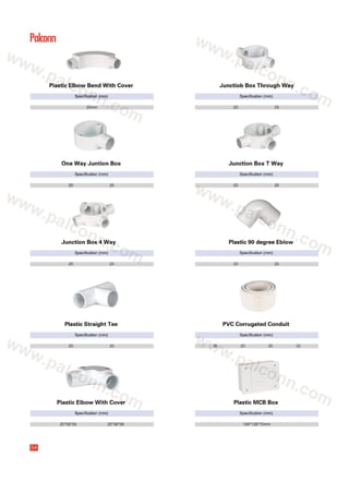 Palconn pvc pipe & fittings series catalog | PDF