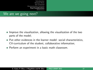 An Open and Inspectable Learner Modeling with a Negotiation Mechanism to Solve Cognitive ...