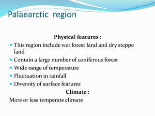 Palearctic region by Tassanam Naz | PPTX