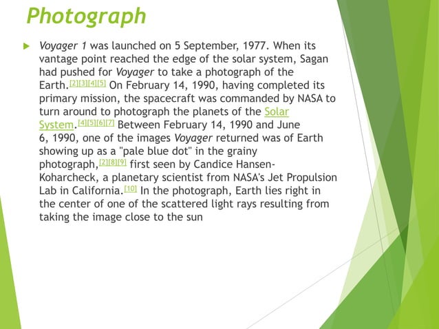 Pale Blue Dot By Prof. M. S. Pillai | PPTX