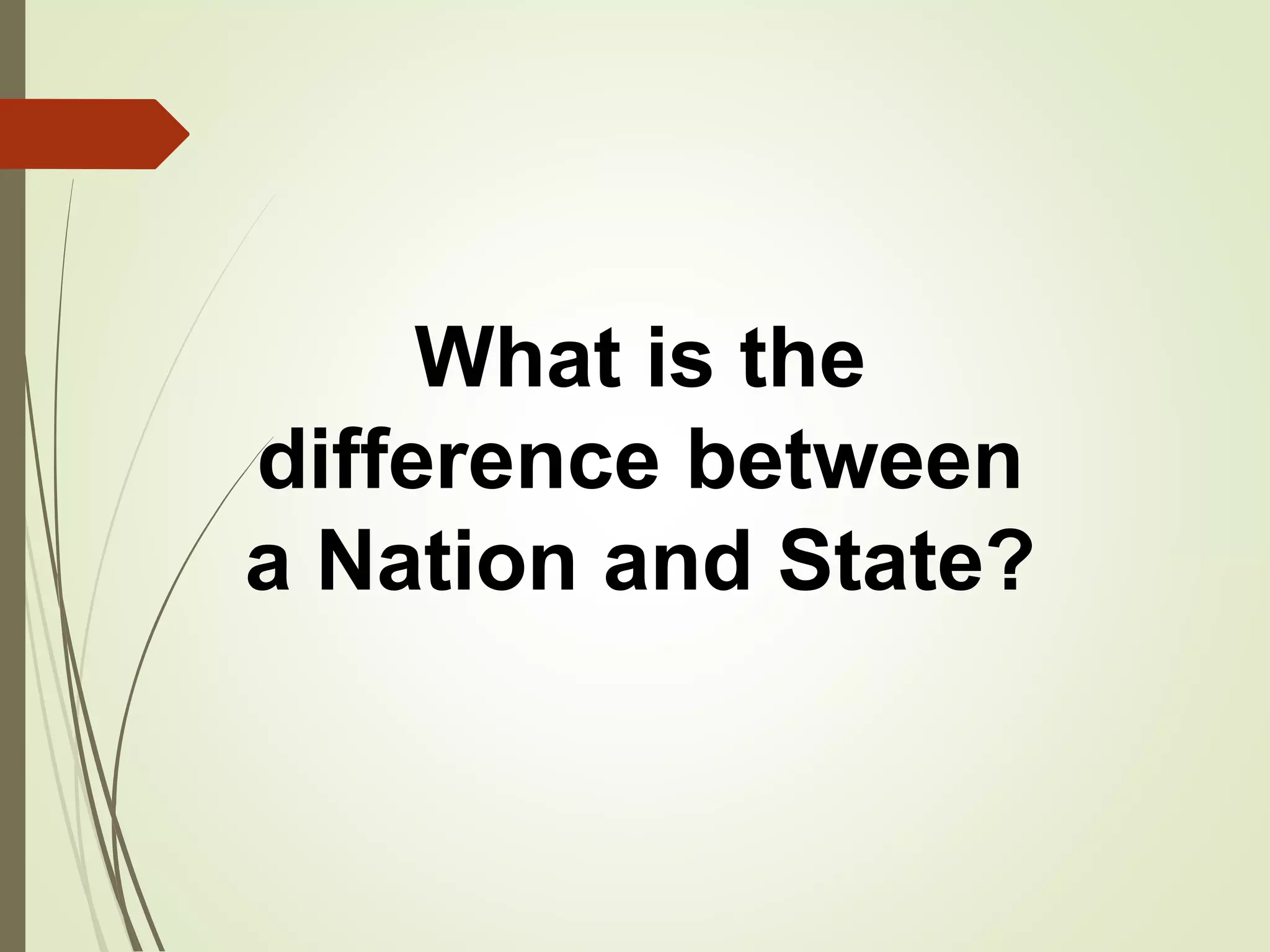 Nation, State & Government | PPTX