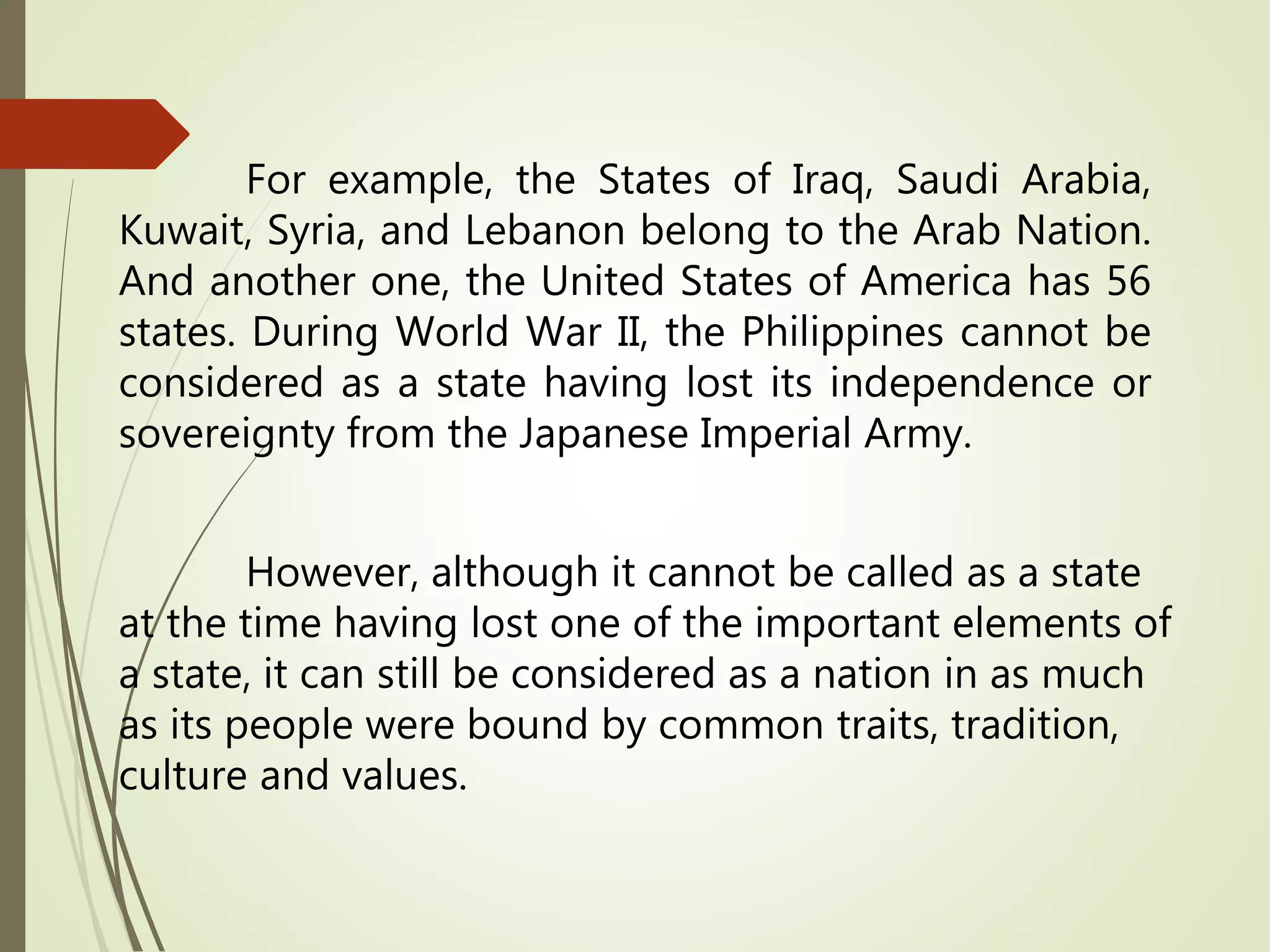 Nation, State & Government | PPTX