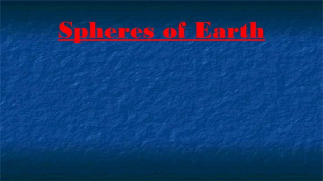 Shells of Earth | PPT