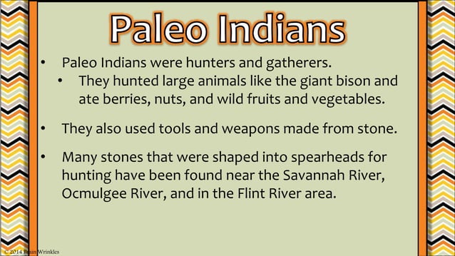 Paleo and Archaic Cultures | PPT