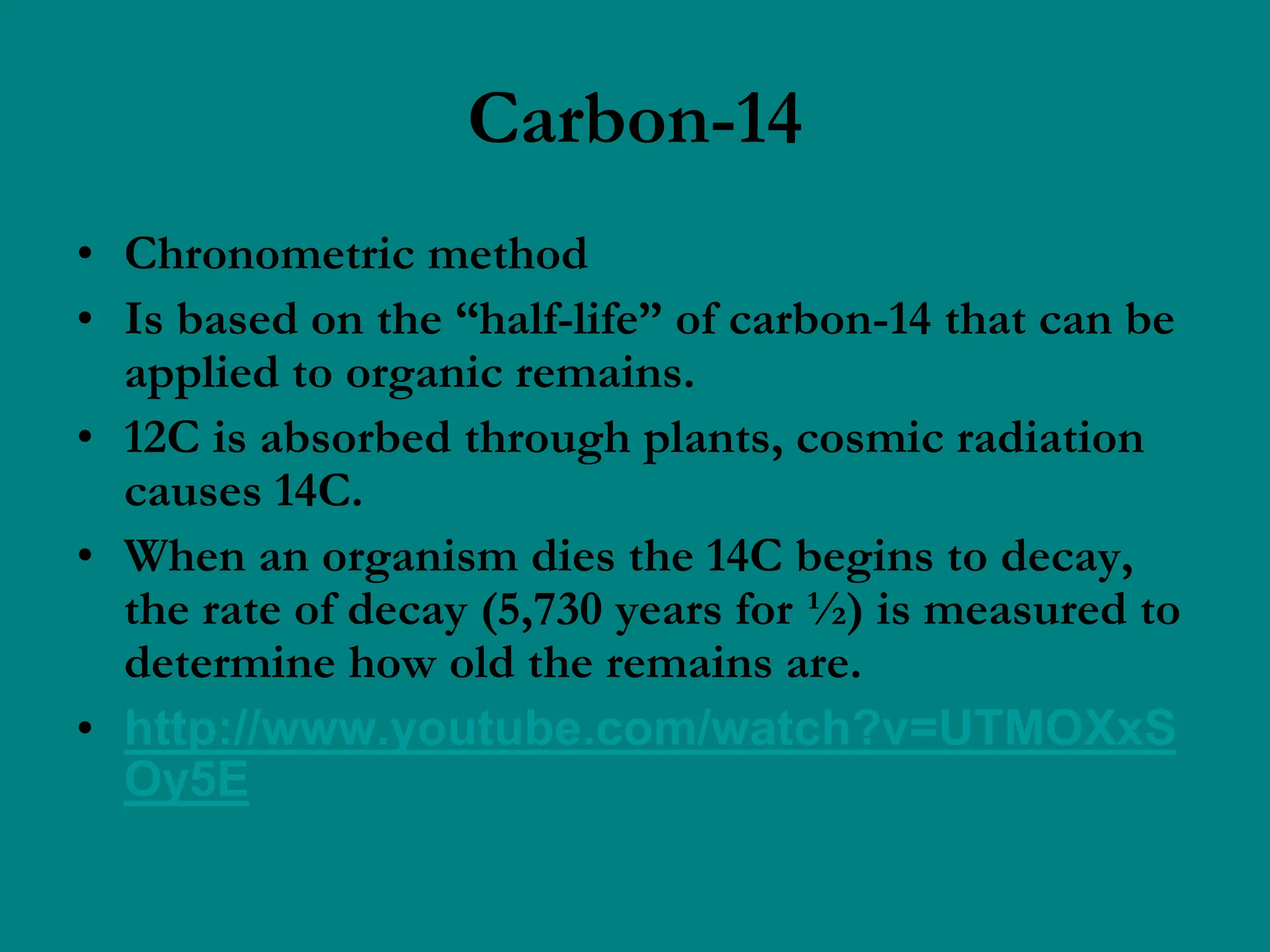 Paleoanthropology and Dating methods in Geology | PPT
