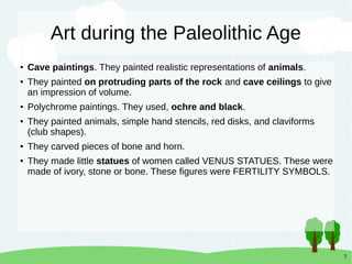 Paleolithic Art | ODP | Geology | Science