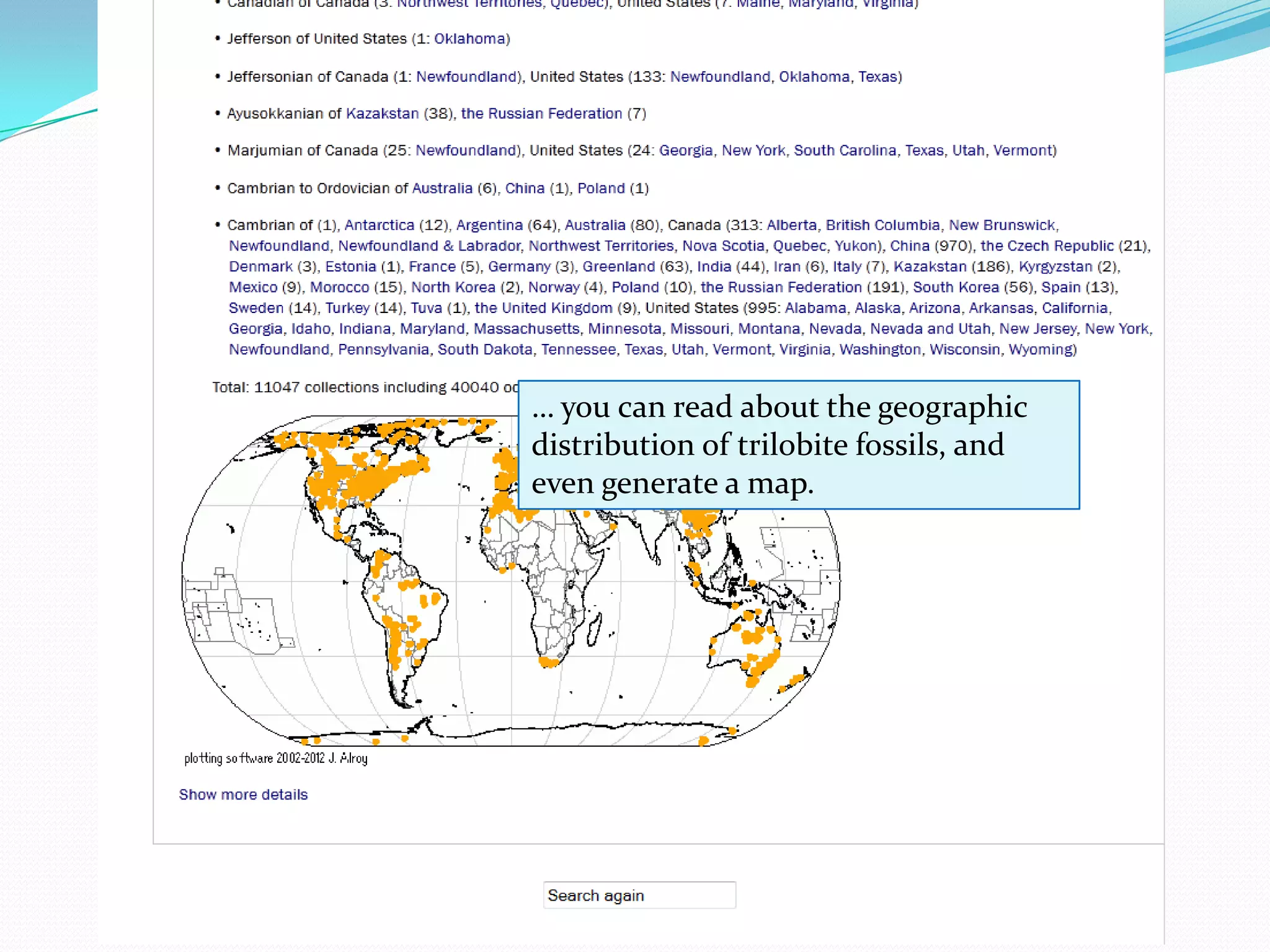 Paleobiology Database | PPTX