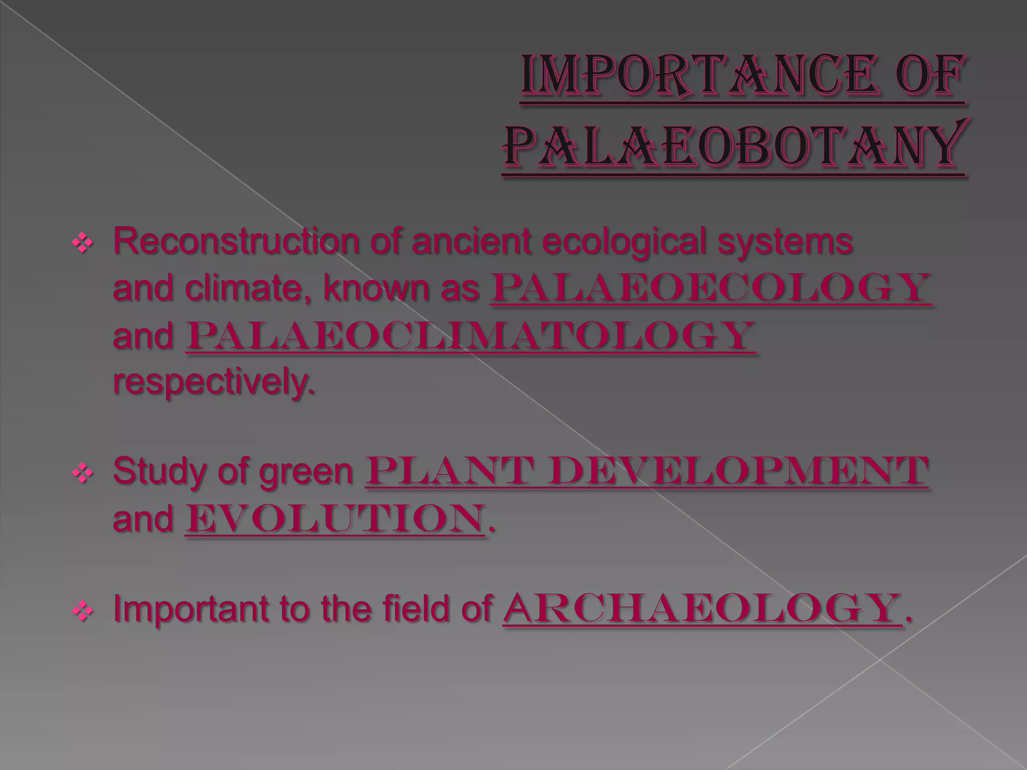 Paleobotany | PPTX