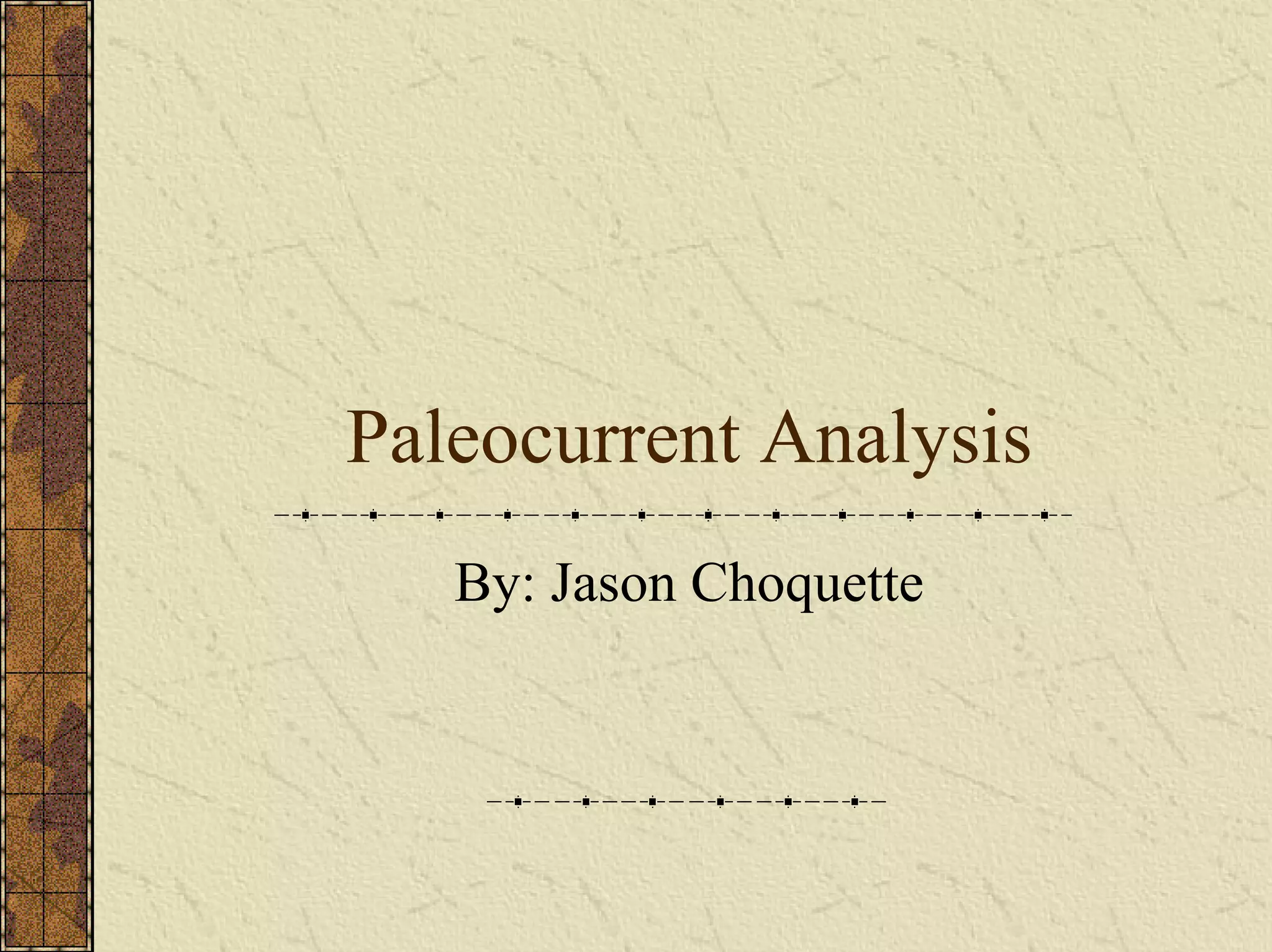 Paleocurrent analysis | PDF