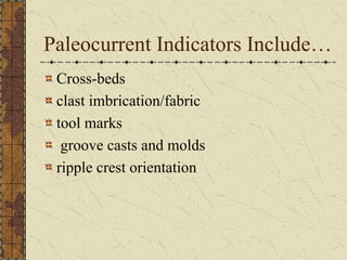Paleocurrent analysis | PDF