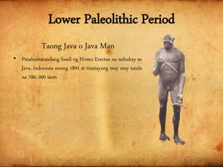 Paleolithic Age | PPTX