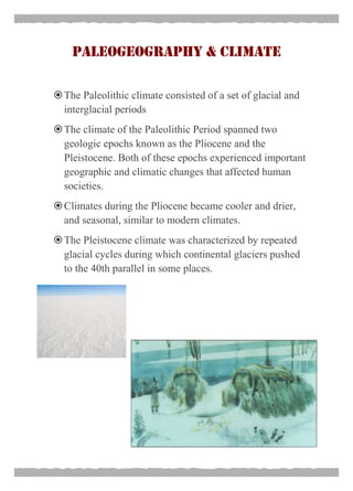 Paleolithic and neolithic | DOCX