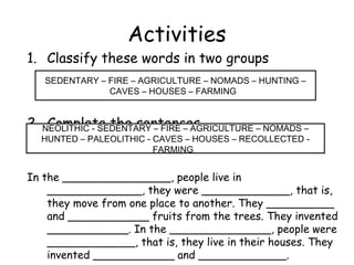 Paleolithic and neolithic | PPT