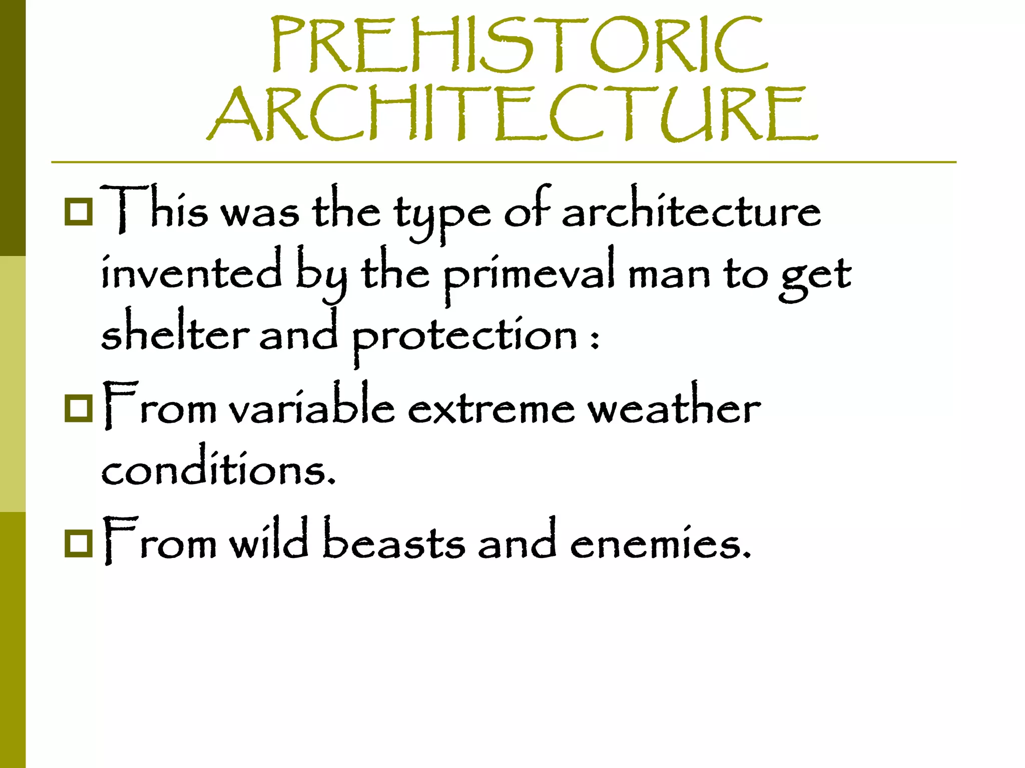 Paleolithic architecture | PDF