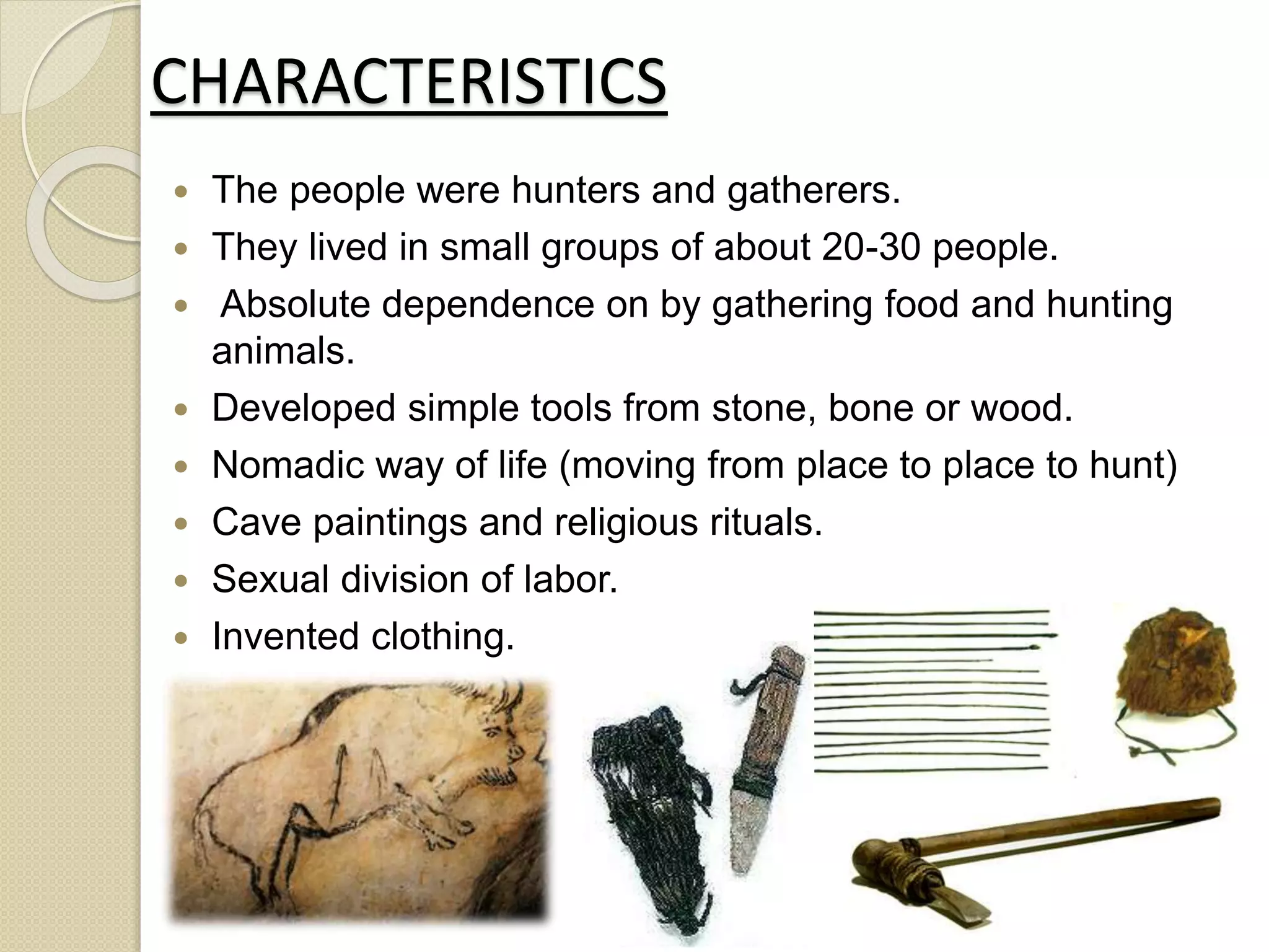 Paleolithic civilization | PPTX
