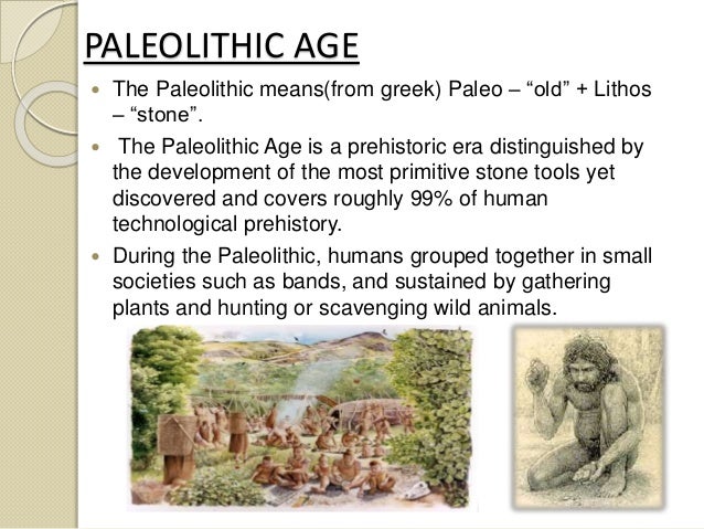 Paleolithic civilization