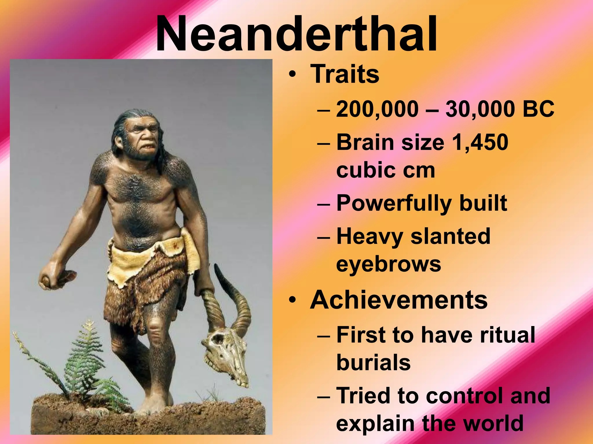 Paleolithic Era to Agricultural Revolution PPT.ppt