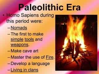 Paleolithic Era to Agricultural Revolution PPT.ppt