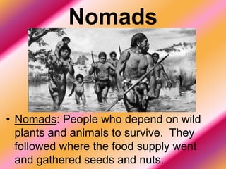 Paleolithic Era to Agricultural Revolution PPT.ppt