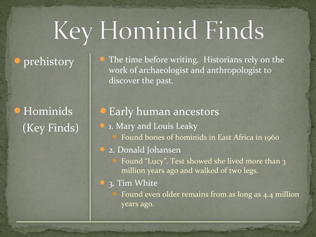 Paleolithic Era vs Neolithic Revolution | PPT