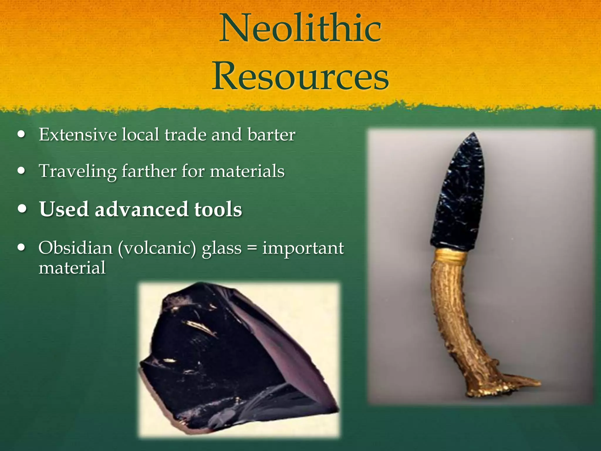 UCS&P: Paleolithic vs Neolithic | PPTX