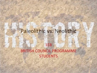 Paleolithic vs neolithic age | ODP | Geology | Science