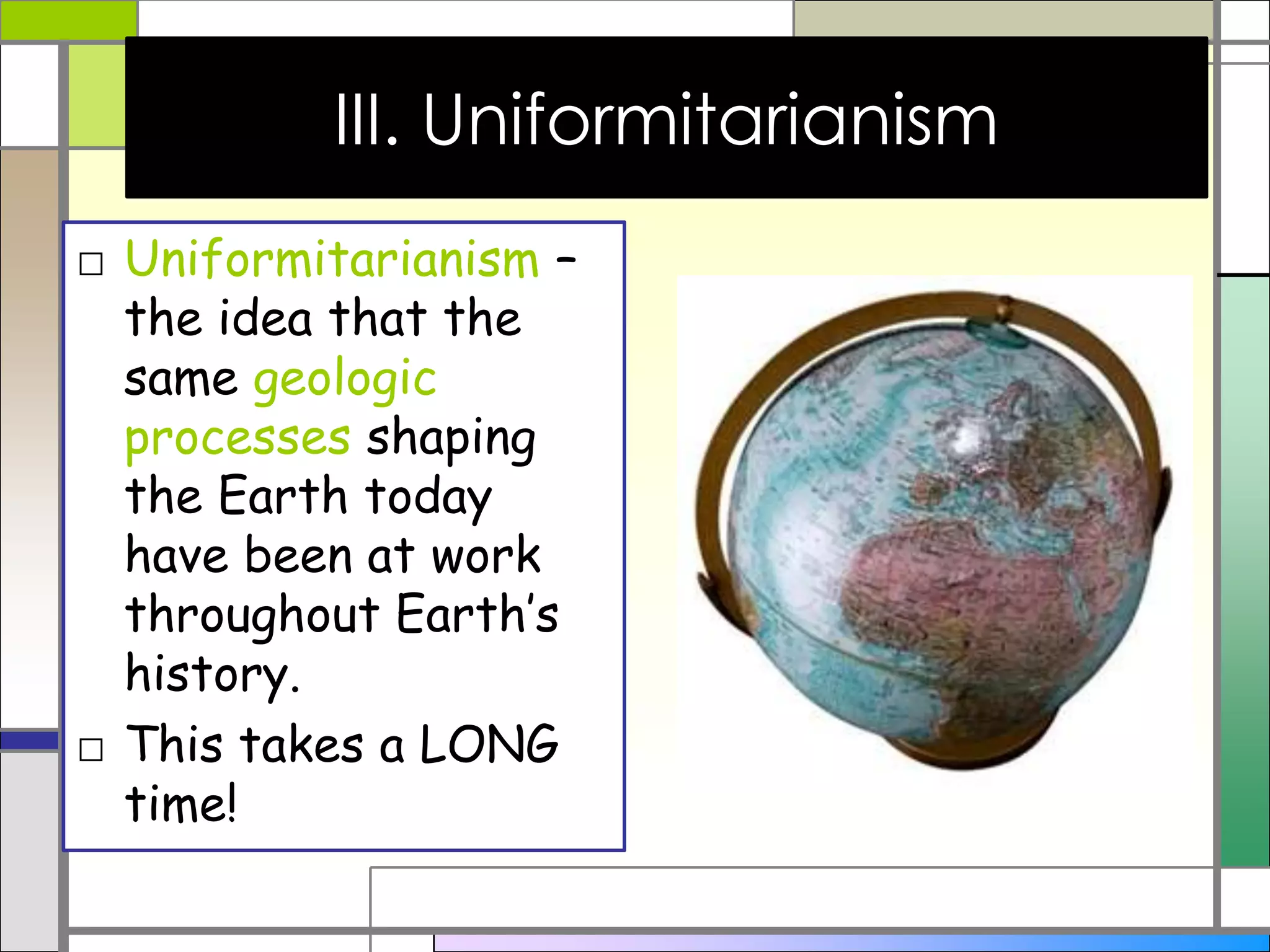 Paleontology and uniformitariansm | PPTX