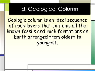 Paleontology and uniformitariansm | PPTX