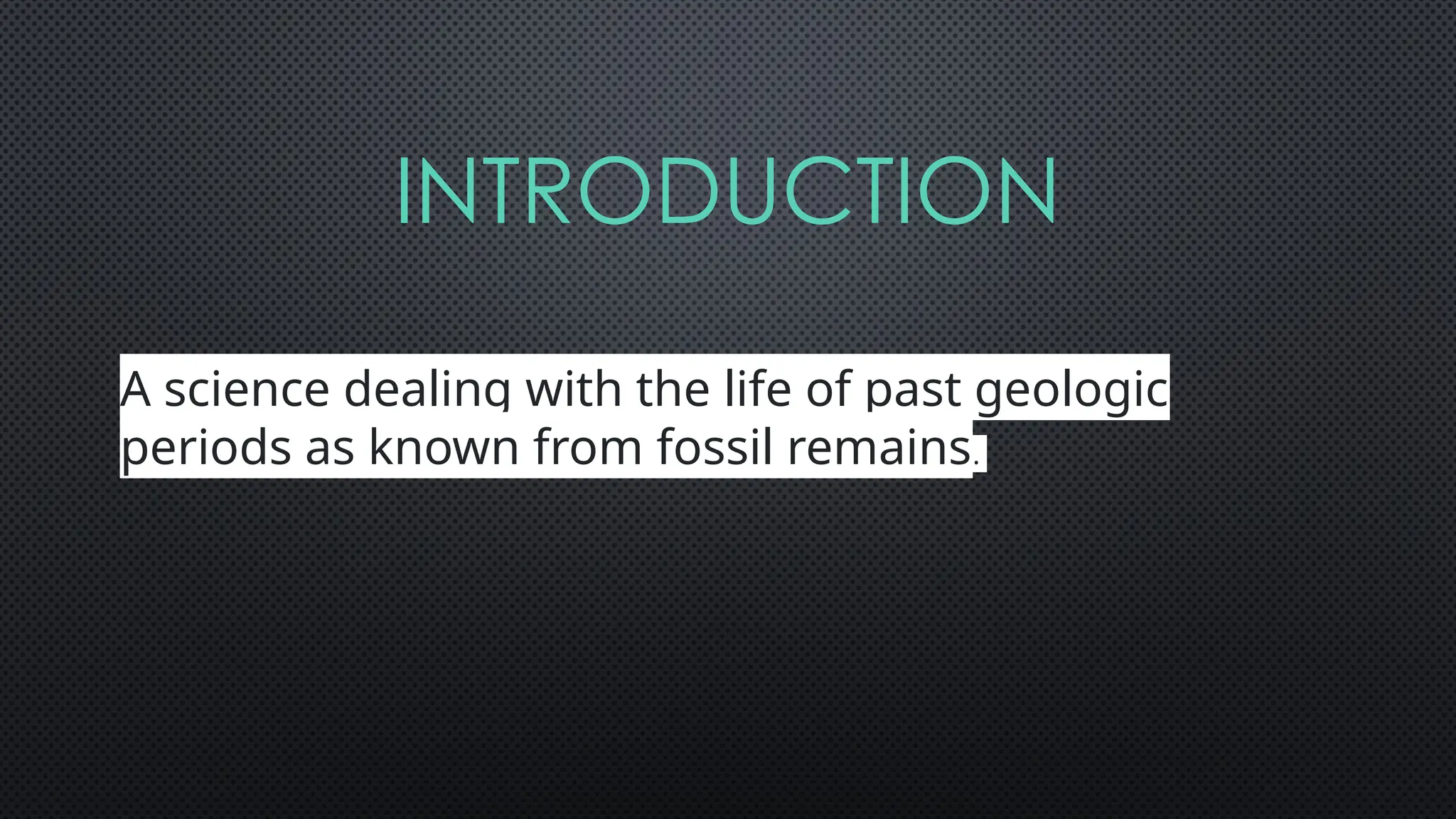 Paleontology Introduction types of fossils.pptx