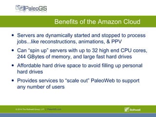 Introduction to PaleoWeb by Arwen Vaughan, Rothwell - 2014 PaleoGIS ...