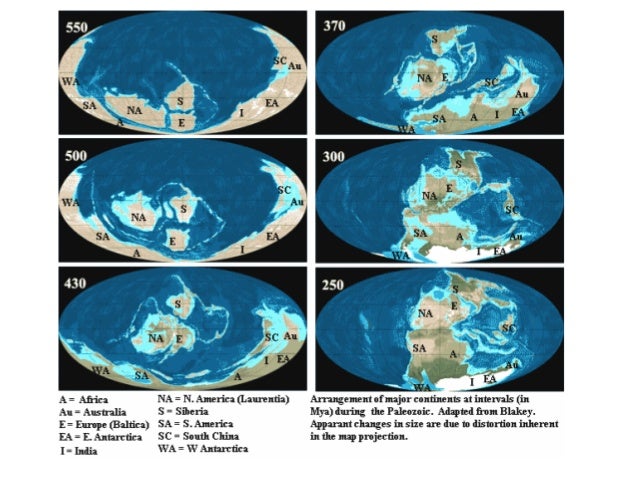 Paleozoic Era 2 Geomorhology Chapter
