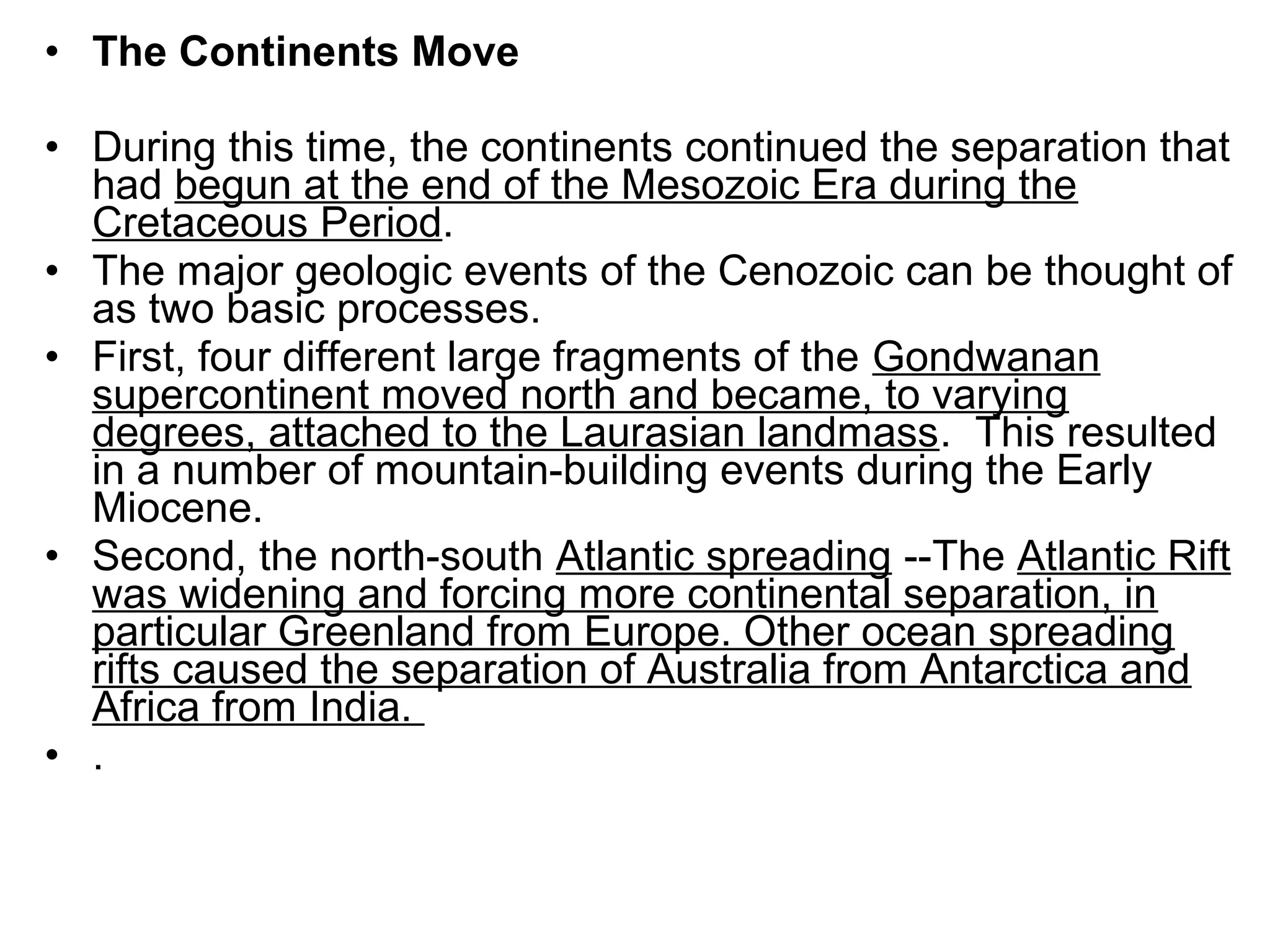 Paleozoic era cenozoic-Geomorhology Chapter | PPT