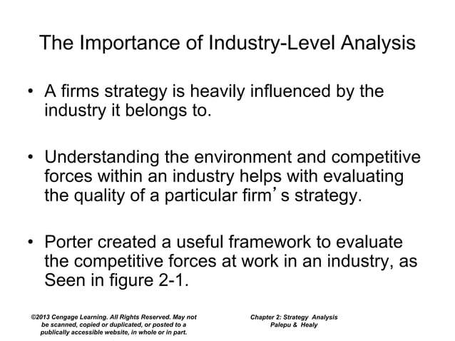 Palepu chapter 2 | PPT