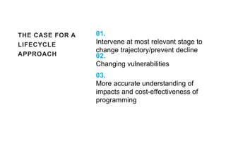 Life Cycle Approach to Social Protection | PPTX