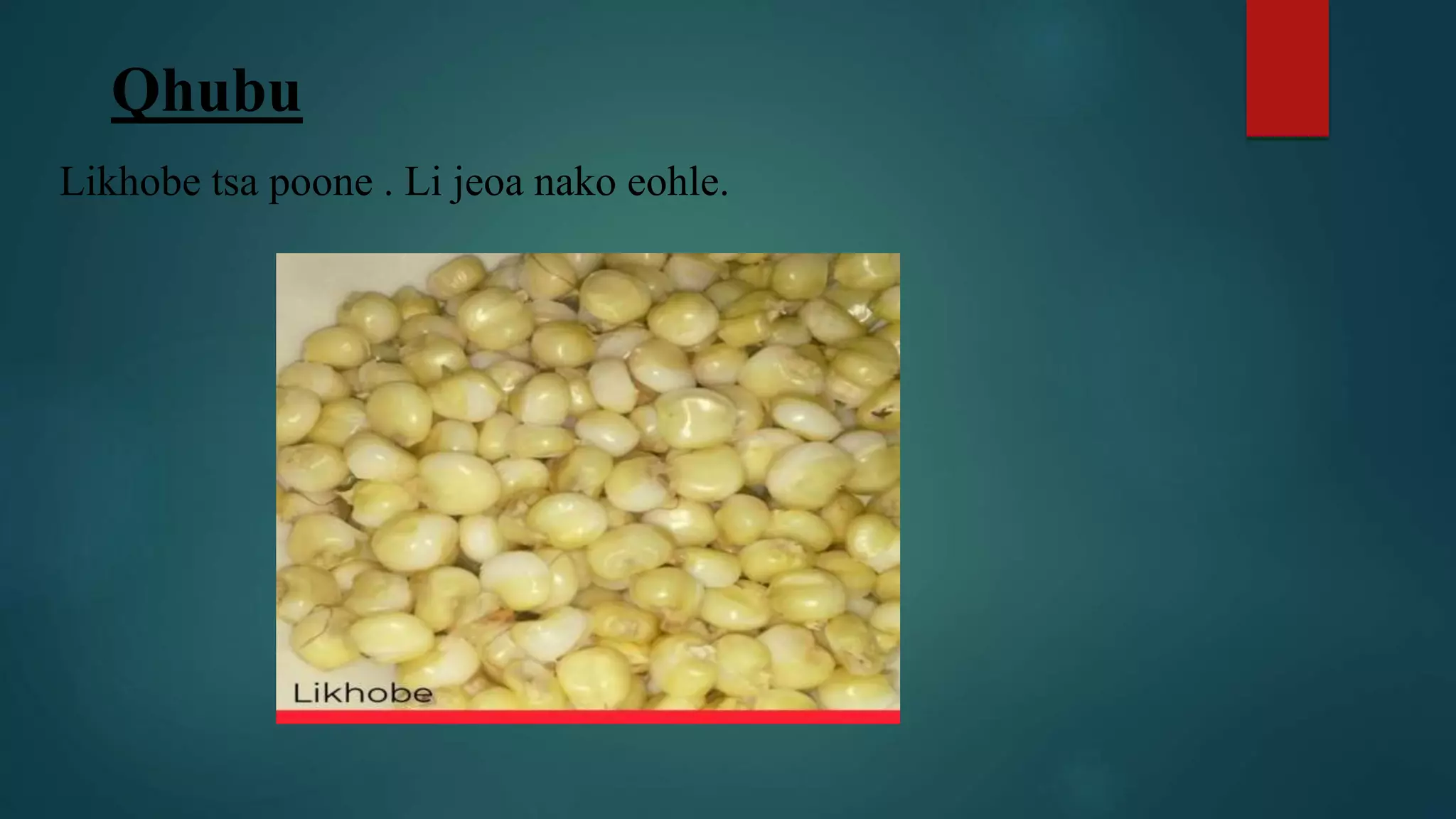 Mefuta ea lijo tsa Basotho | PPTX