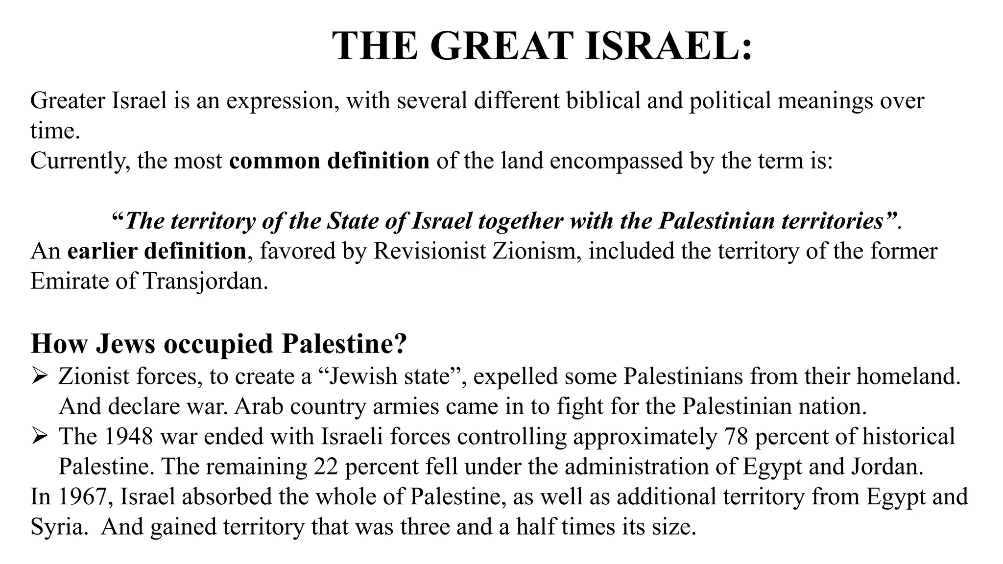Palestine and israel conflict | PPTX
